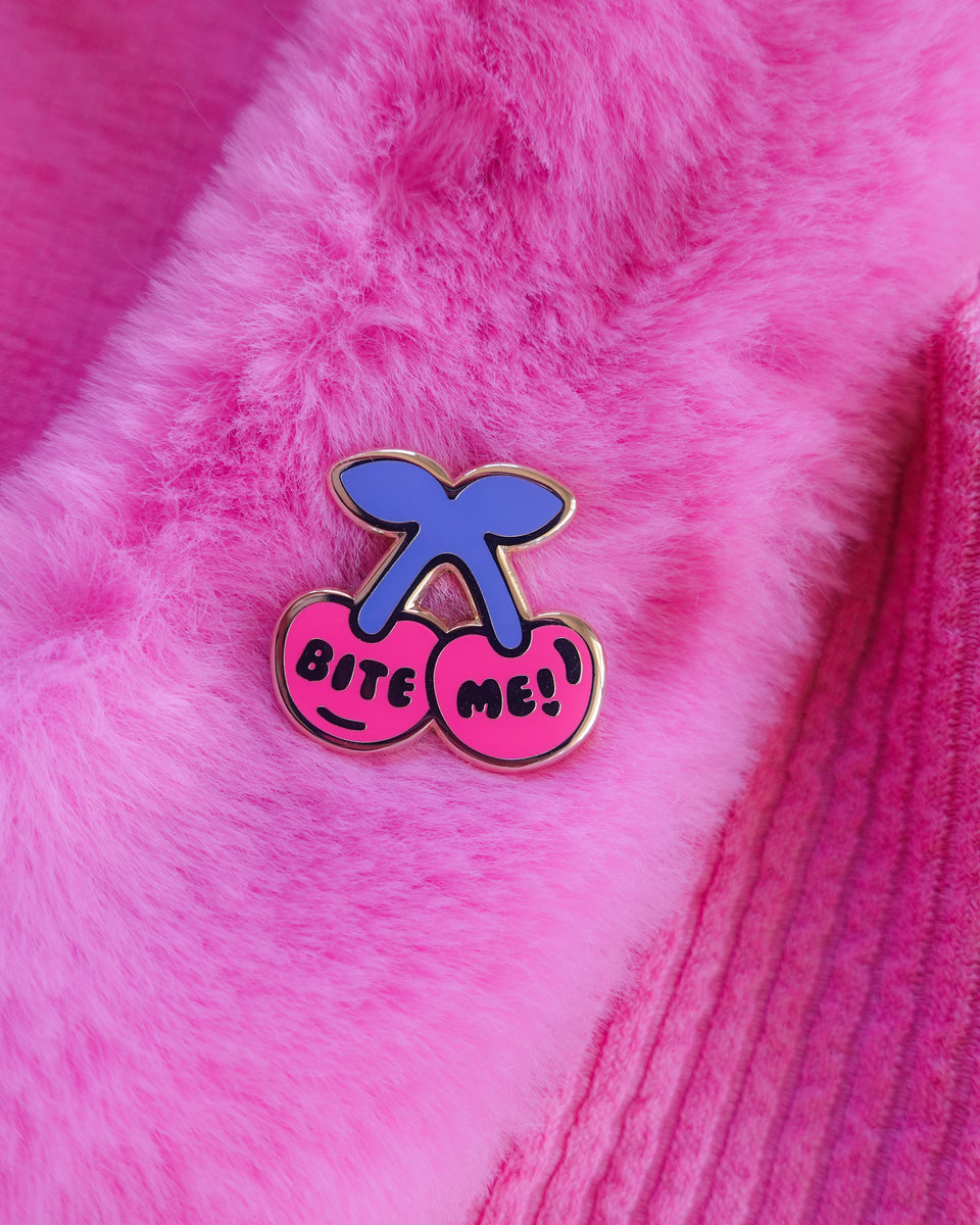 Bite Me Cherry Pin – Sheselle